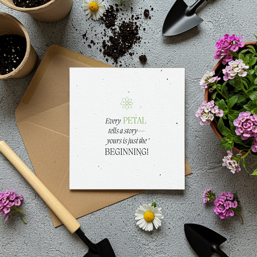 PETAL Plantable Card – Plantacard